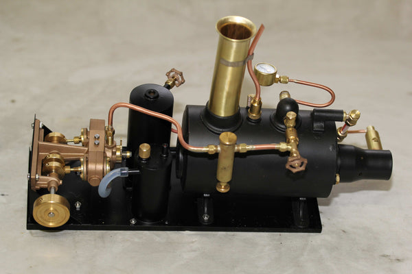 3 inch Horizontal Boiler-Clyde model boat Steam Plant – Model RC Steam Plants