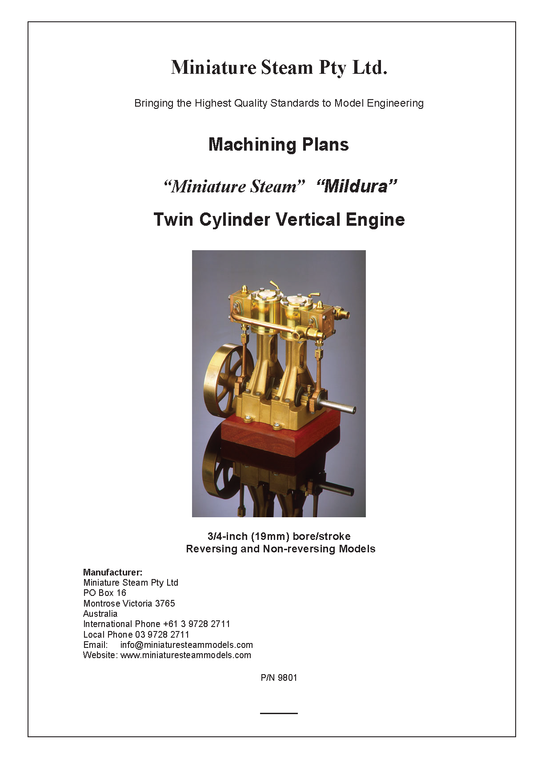 Big 4 Machining – Model RC Steam Plants